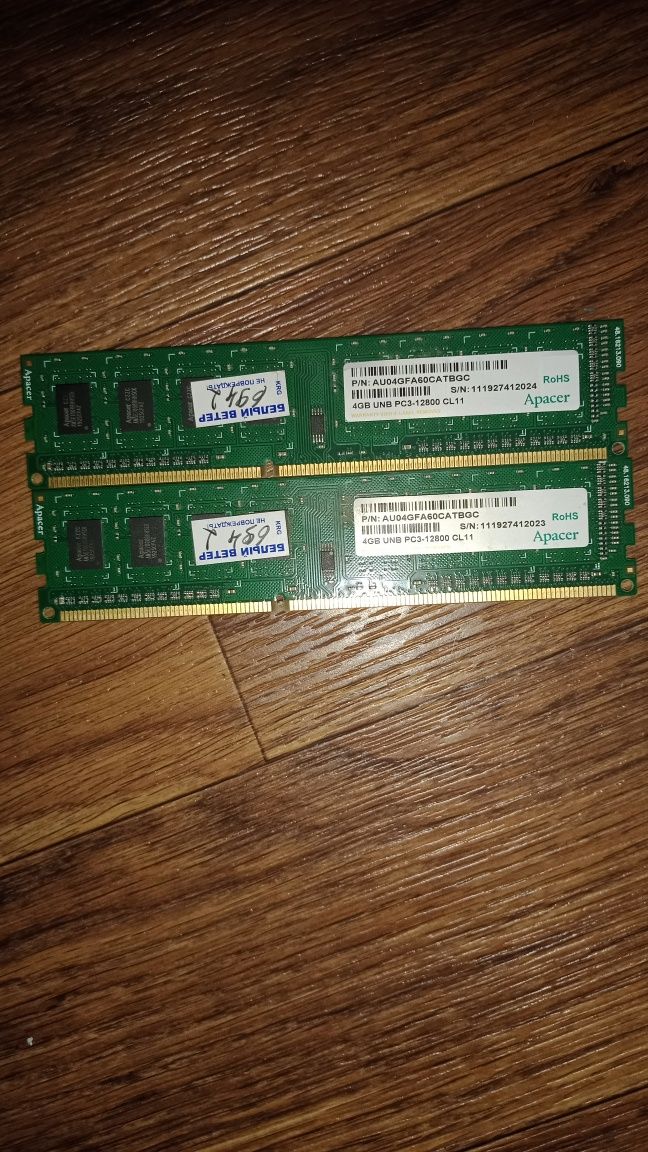 Оперативная память Ddr3 4 000 тг Комплектующие и аксессуары