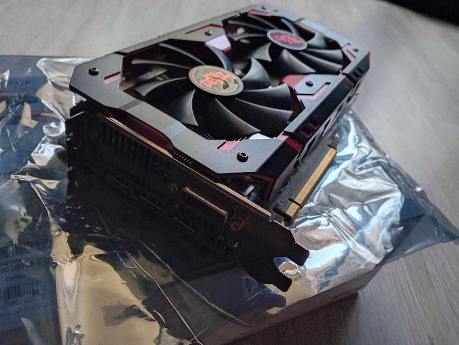 Видео Карта PowerColor RX580 8GB Red Devil и Захранване Corsair VS650 ...