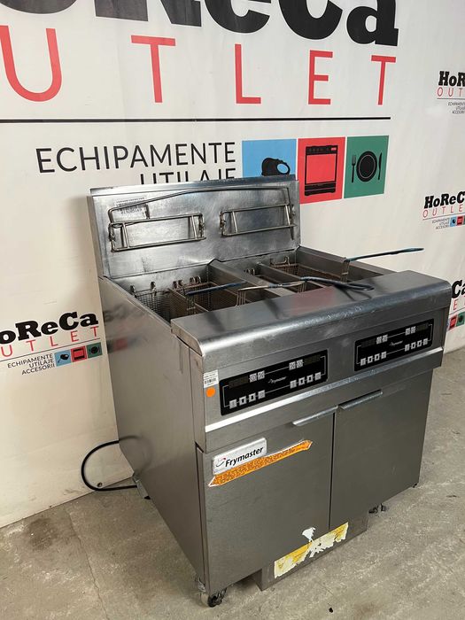 Frymaster - Friteuza Gaz 3 cuve (25+13+13 L) cu sistem refiltrare ulei Corbeanca • OLX.ro