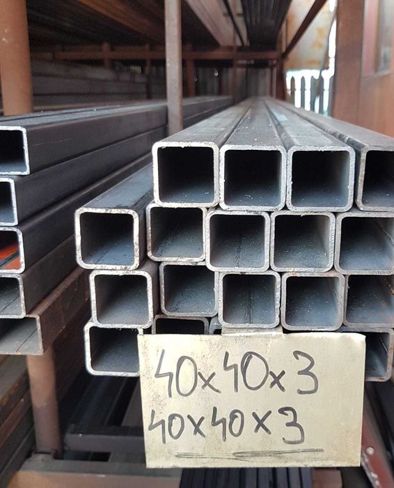 Teava patrata si rectangulara > sarma, cuie, platband, fier beton ...