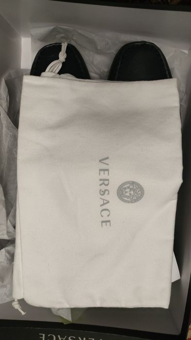 Vand pantofi Versace marimea 45, noi, originali mocasini Medusa pantof ...