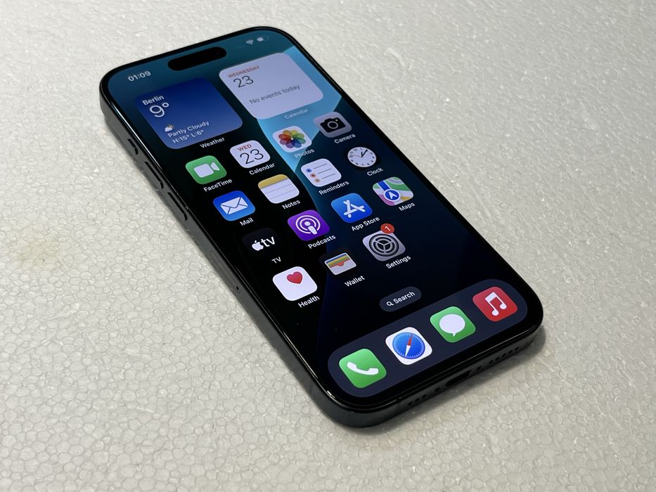 IPhone 15 Pro MAX 256Gb Blue Titanium Nverlocked 98%viata bat Bucuresti ...