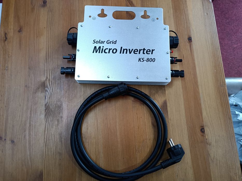 Micro Invertor solar KS800 , WiFi+APP , 800W , 2 PANOURI PRIZA EU Iasi ...