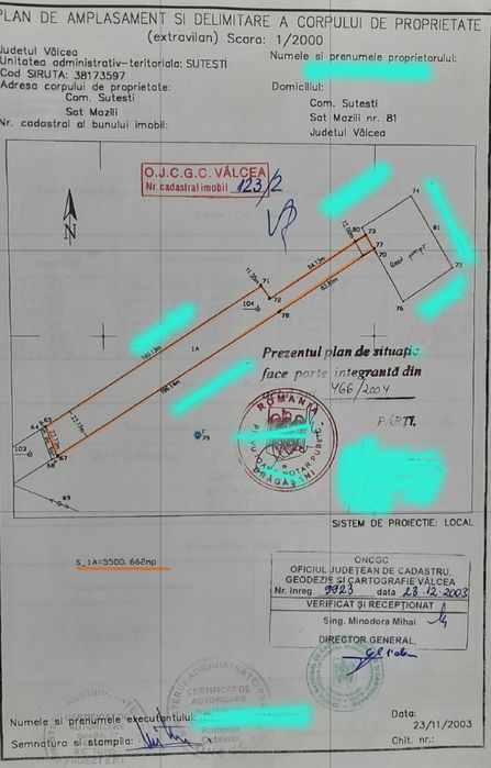 Teren arabil intravilan+extravilan 80 ari,acces de la sosea,drum tarla ...