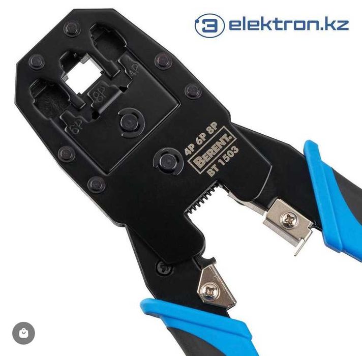 Кримпер,инстумент,обжим,обжимник конекторов RJ45,RJ11,RJ8 обжимной: 5 ...