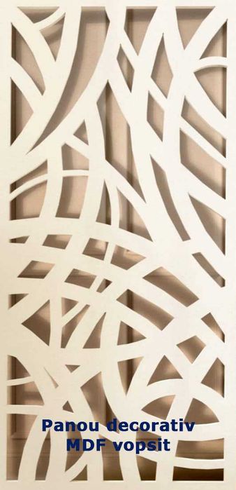 Panouri decorative la comanda personalizate pe CNC din PVC, lemn, MDF ...