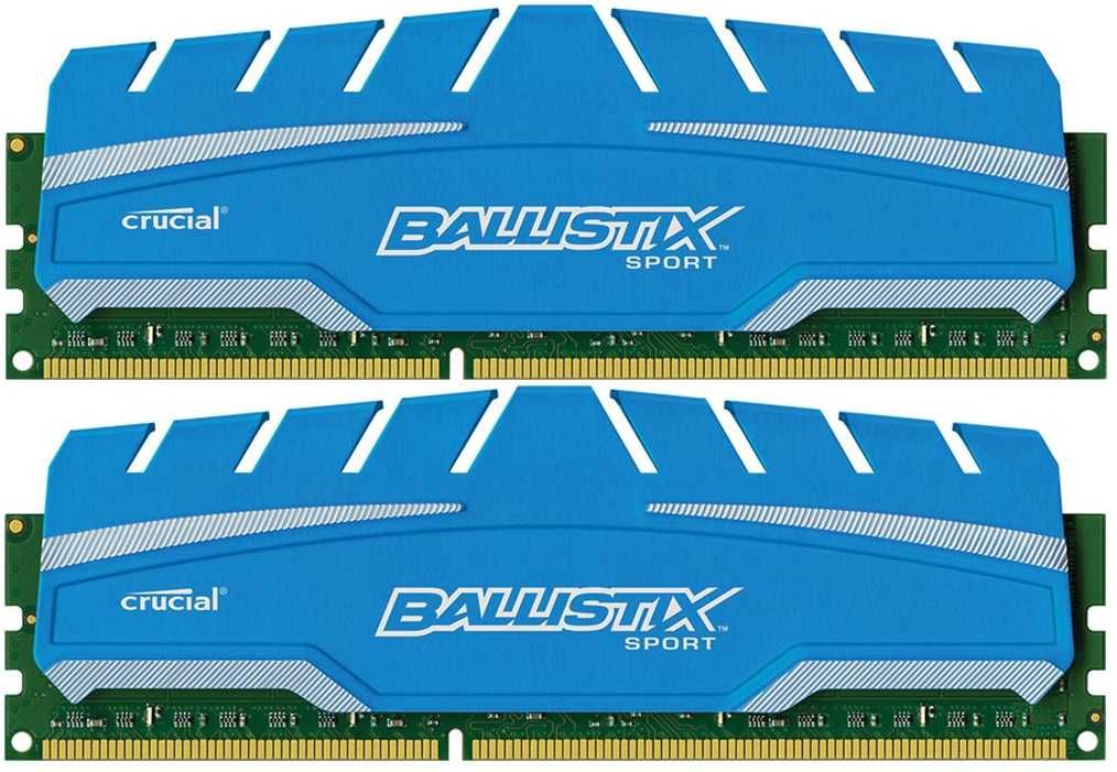 RAM 16GB 2x8gb Crucial Ballistix Sport 1600Mhz DDR3 гр. Пловдив Тракия ...