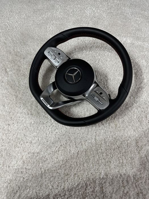 Volan Mercedes Benz AMG A/B/C/E/G/CLS/GLE/S Complet cu airbag Pitesti ...