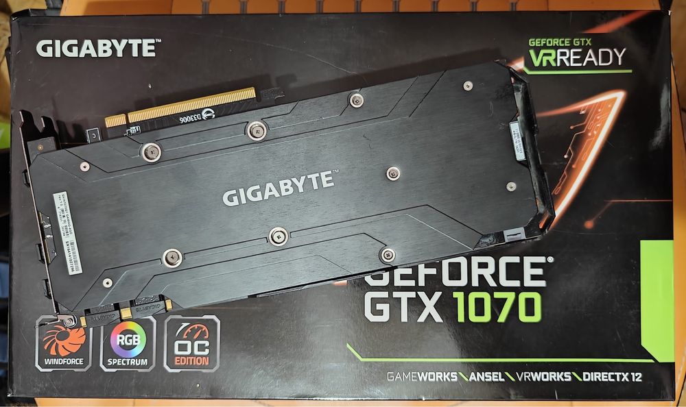 Placa video gtx 1070 full box! Targu-Mures • OLX.ro