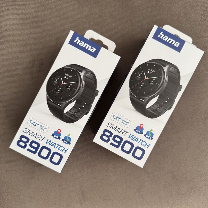 Перфектният подарък – 2 смарт часовника Hama Smart Watch 8900 гр ...