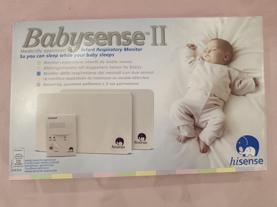 Babysense 2 уред за следене на дохателните движения на вашето бебе гр ...