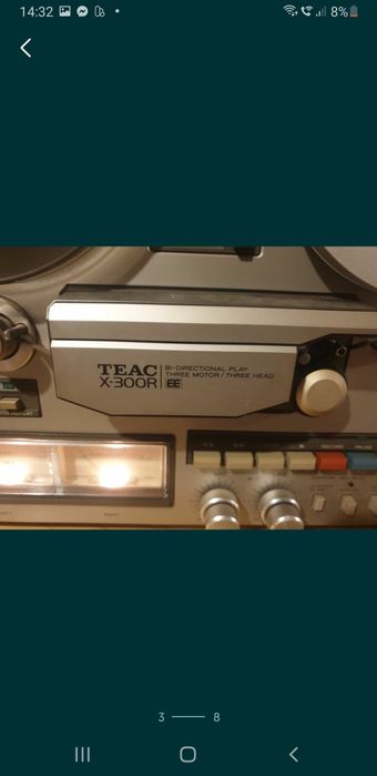 Magnetofon Teac X300r autorevers/Sharp GF9090 Biertan • OLX.ro