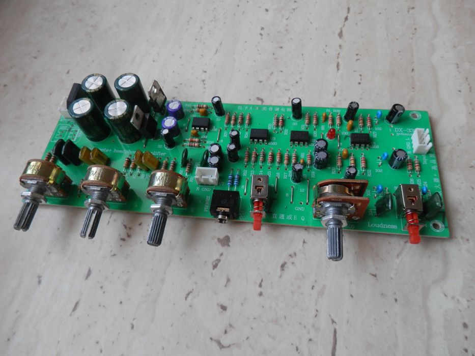 Preamplificator audio regulator compensare fiziologica loudness Ramnicu ...