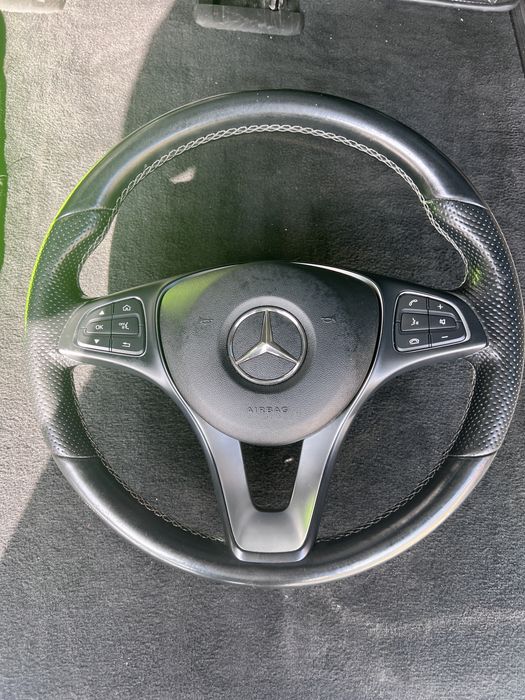 Volan original Mercedes , complet , cu airbag Bragadiru • OLX.ro