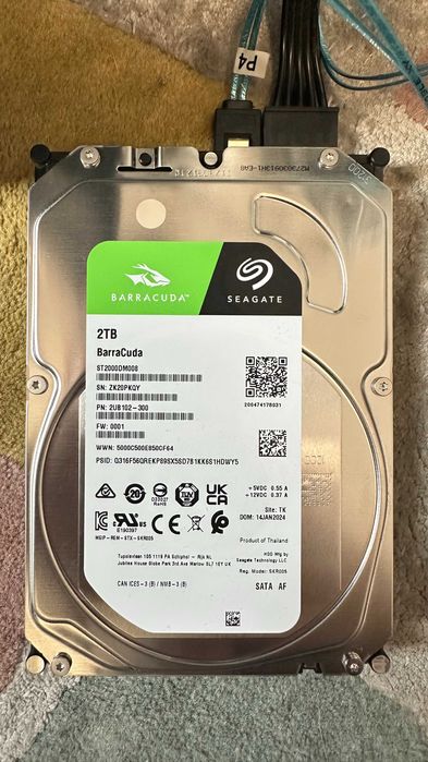 HDD Seagate BarraCuda ST2000DM008 2TB x2 Iasi • OLX.ro