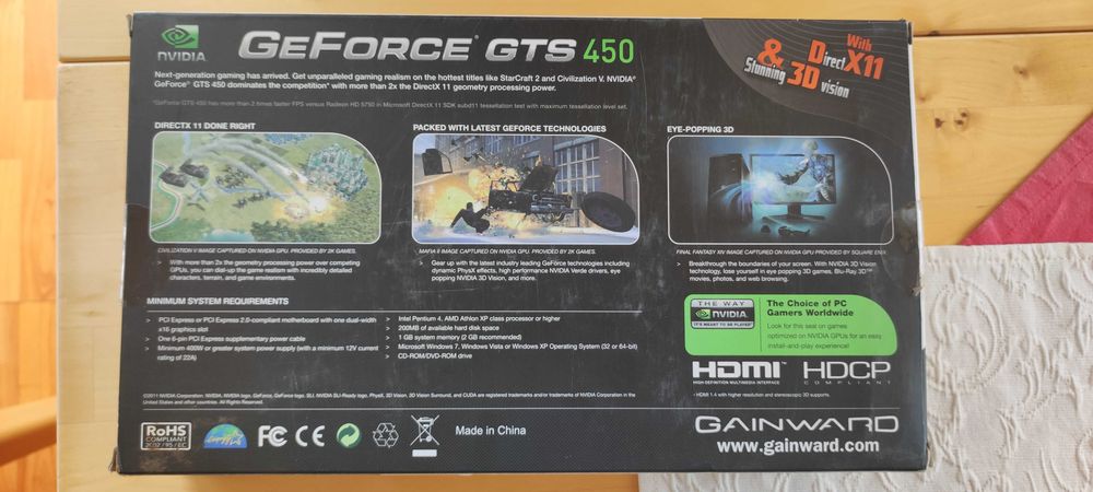 Nvidia GTS 450 / Nvidia GTX 650 гр. Бургас Пристанище Бургас • OLX.bg