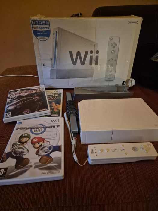 Nintendo Wii + 3 jocuri Bucuresti Sectorul 1 • OLX.ro