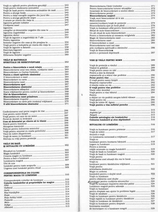 RARA Carte de VRAJI,masiva,DEZLEGARI,RITUALURI,MAGIE,descantece,371pag ...
