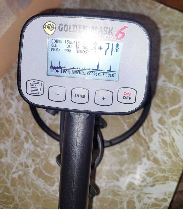 Golden mask 6 металотарсач, металдедектор. гр. Вълчи дол • OLX.bg