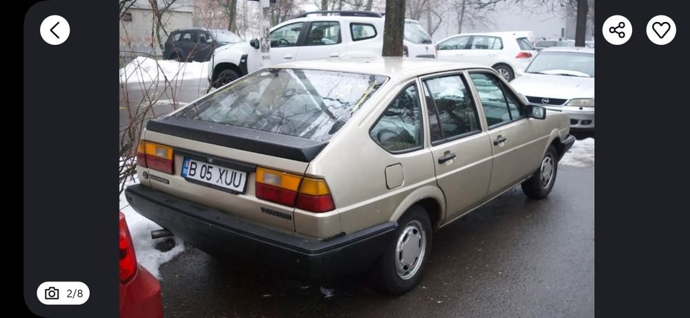 Volkswagen Passat B2 1987 1.6 diesel Bucuresti Sectorul 1 • OLX.ro