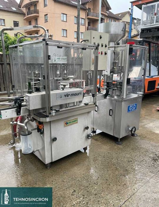 Linie de imbuteliere/dopuire VIR MAURI Bistrita • OLX.ro