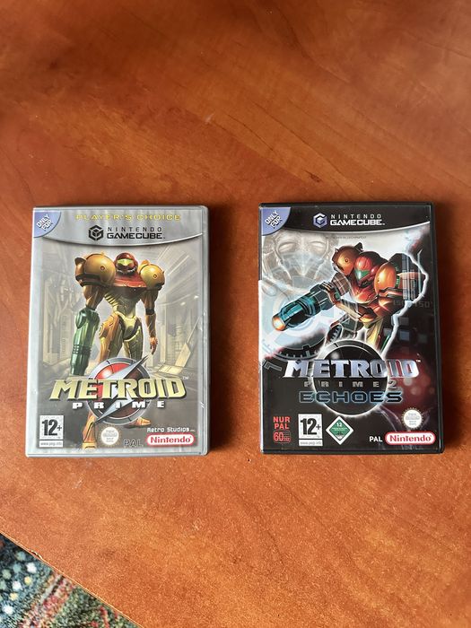 Gamecube Metroid Prime and Echoes Timisoara • OLX.ro