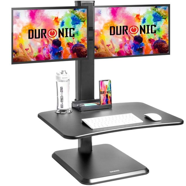 Suport / inaltator 2 monitoare (stand dual monitor) Duronic DM05D15 ...