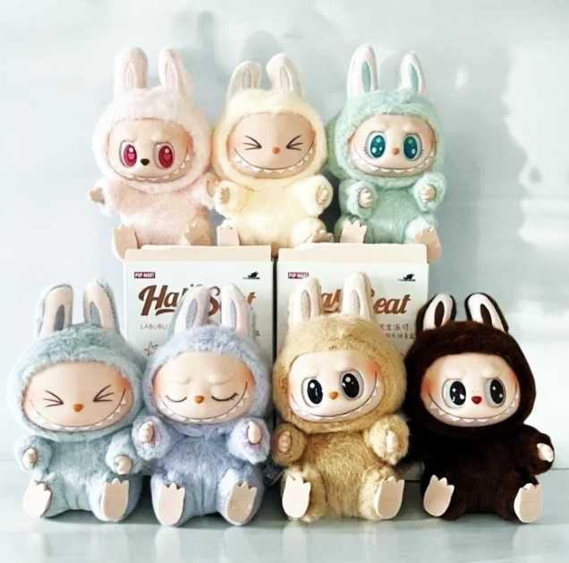 Labubu take a seat 6 броя пълен комплект, лабубу 6 броя ,втора серия гр ...