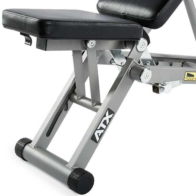 Сгъваема Пейка ATX Weight Bench Silver, Регулируема Пейка за Фитнес гр ...