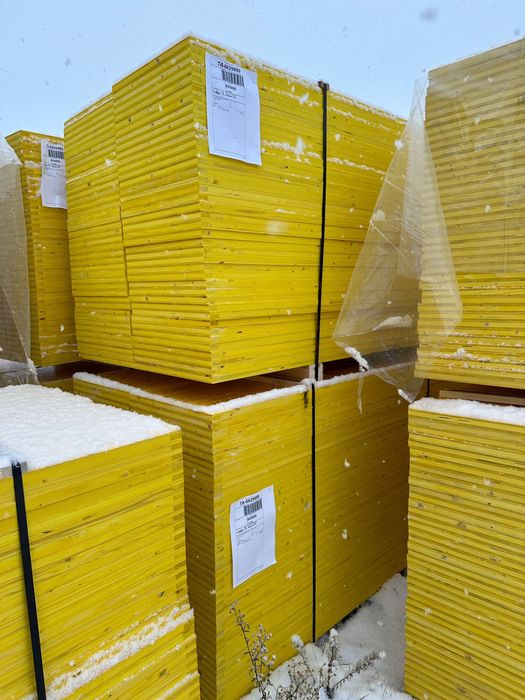 Cofraje tip doka placa galbena panouri placi paneli cofrag cofrare ...