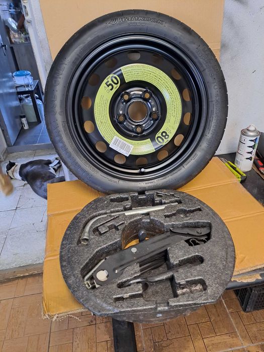 Kit Pana Roata rezerva Slim Vw Golf 6 7 Seat Leon Audi Skoda DOT 2019 ...