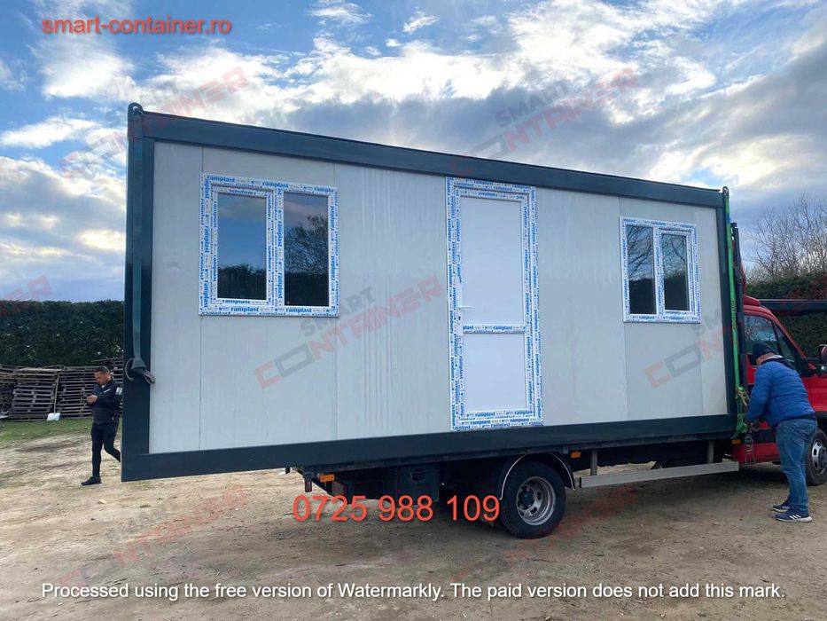 Vand containere pe structura metalica - panouri sandwich Oradea • OLX.ro