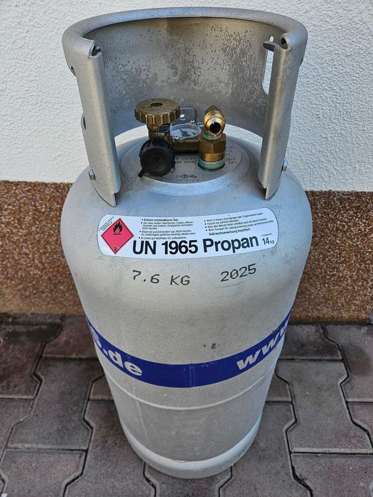 Rezervor Alugas GPL din aluminiu rulota reincarcabila caravana 33l ...