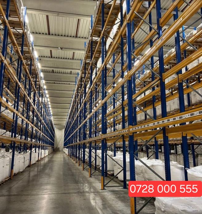 Rafturi pentru paleți industriale second-hand Germania Bacau • OLX.ro