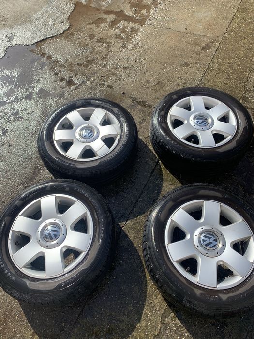 Roti r15 (195 65 15) originale vw Talmaciu • OLX.ro