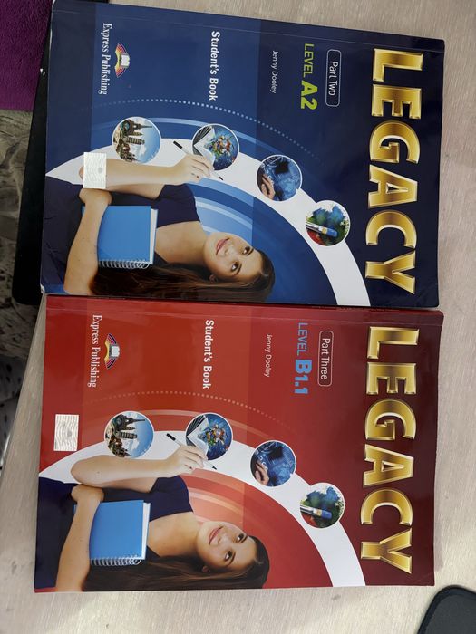 LEGACY level A2 part two, level B1.1 part three гр. Шумен Тракия • OLX.bg