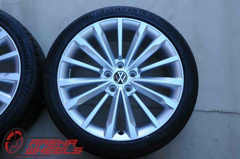 Roti Vara Noi 19 inch Originale VW Passat B8 B9 Continental 235/40 R19 ...