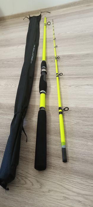 SET 4 Lansete Feeder 2.4m ROBINHAN Bolentino + 4 Mulinete X4000 Giurgiu ...