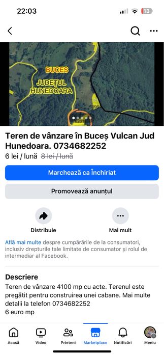 Teren de vânzare în Satul Vulcan Comuna Buces Matisesti • OLX.ro