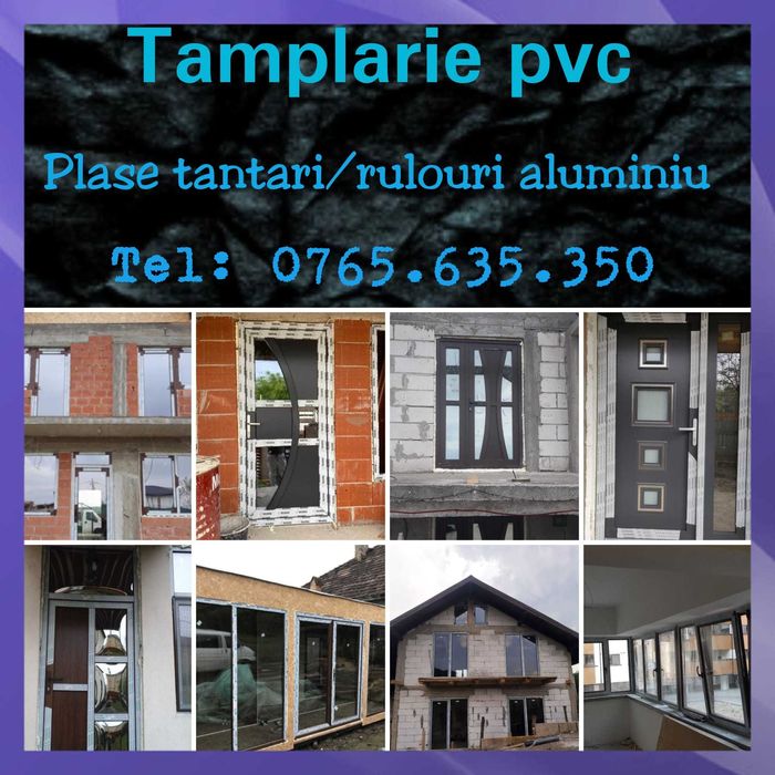 Termopane ramplast salamander, rulouri exterioare, plase plise ...