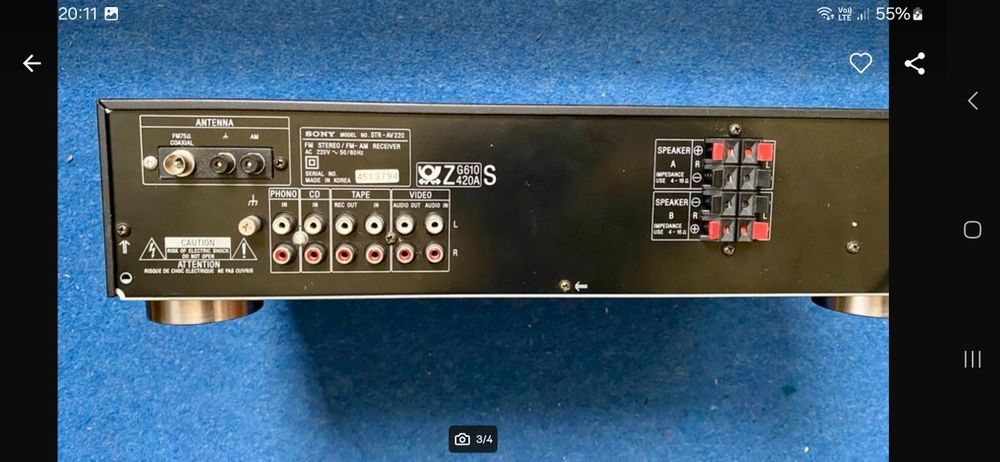 Amplituner Sony STR-AV220 Maracineni • OLX.ro