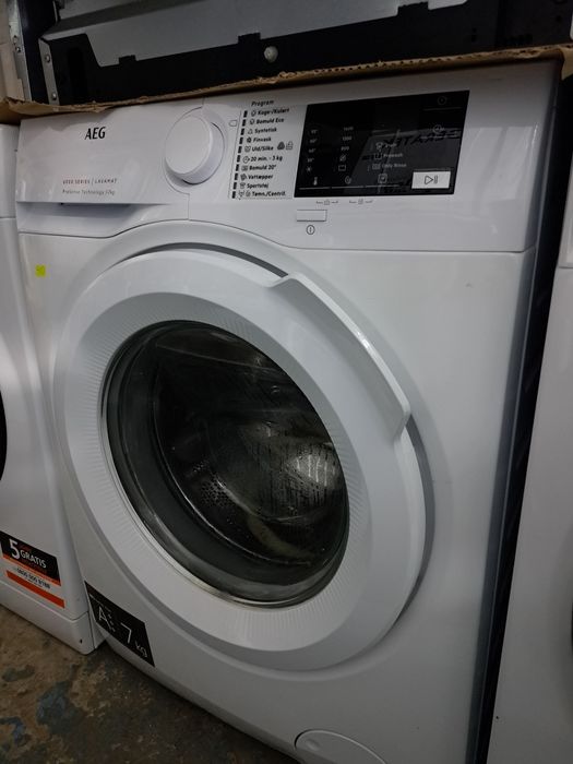 Инверторна пералня Aeg/Аег serie 6000 7 килограма гр. Карнобат • OLX.bg
