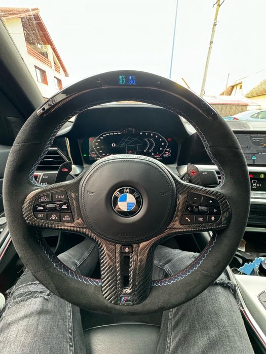 Volan BMW M ALCANTARA Seria G / LED / Incalzire / Vibratii / TJA Brasov ...