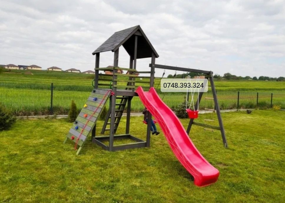 Loc joaca pentru copii spațiu topogan leagan complex Mioveni • OLX.ro