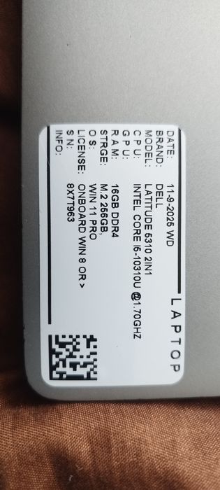 Dell Latitude 13 5310 2-in-1 Windows 11 Pro 256GB RAM гр. Завет • OLX.bg