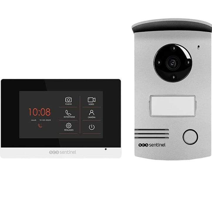 SCS Sentinel - PVF0040 - Interfon video cu fir - Telefon video cu 2 fi ...
