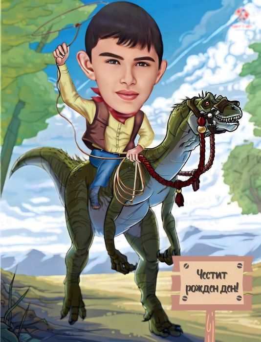 Персонализирани карикатури гр. Тополовград • OLX.bg