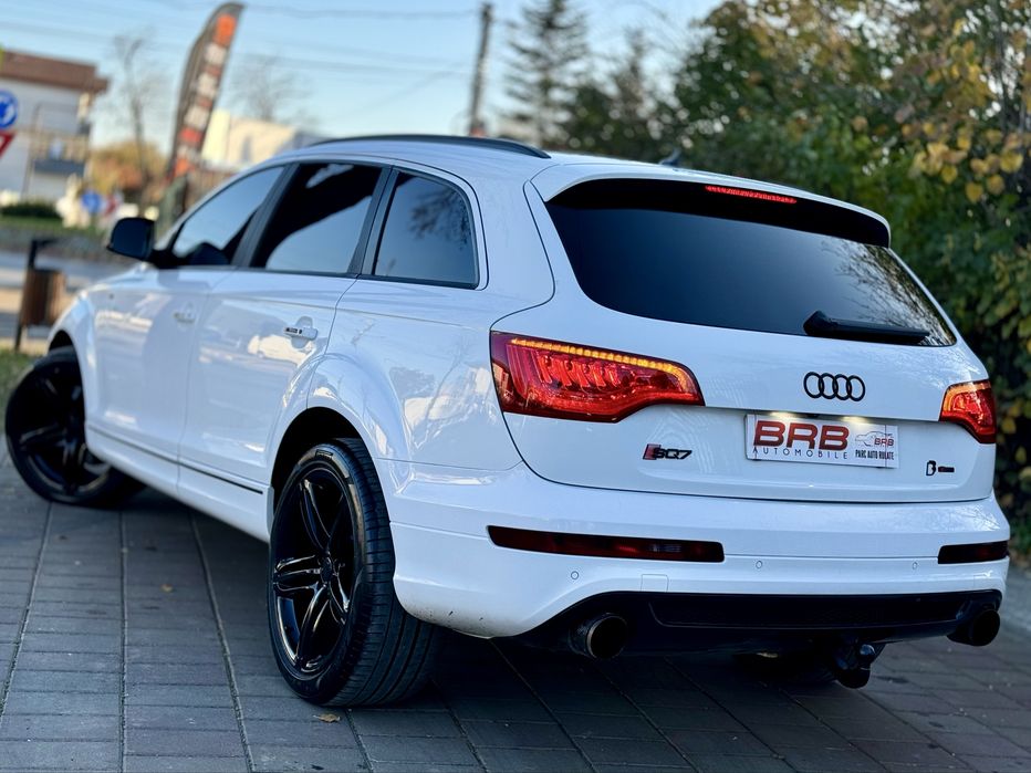 Audi Q7 Facelift 3 x S-Line / 4.2 diesel 340 cp / Parc auto / Rate ...