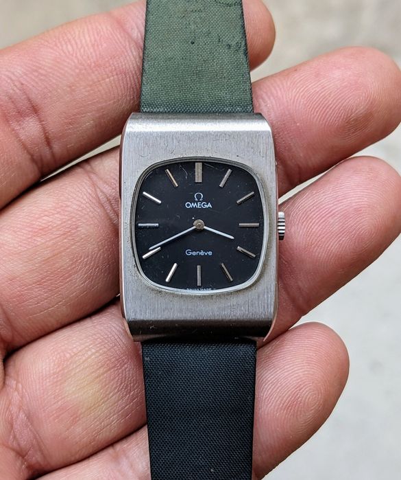 Vintage Omega Geneve (Tank style) NOS гр. Плевен Идеален център • OLX.bg