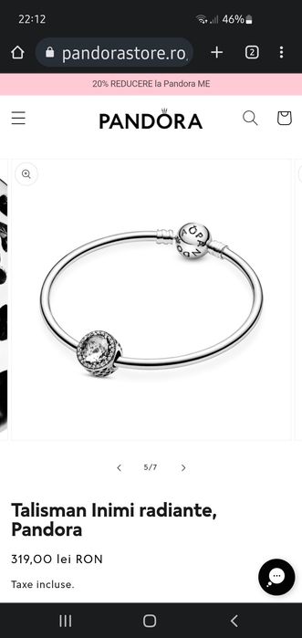 Pandora charm original (essence) Oravita • OLX.ro